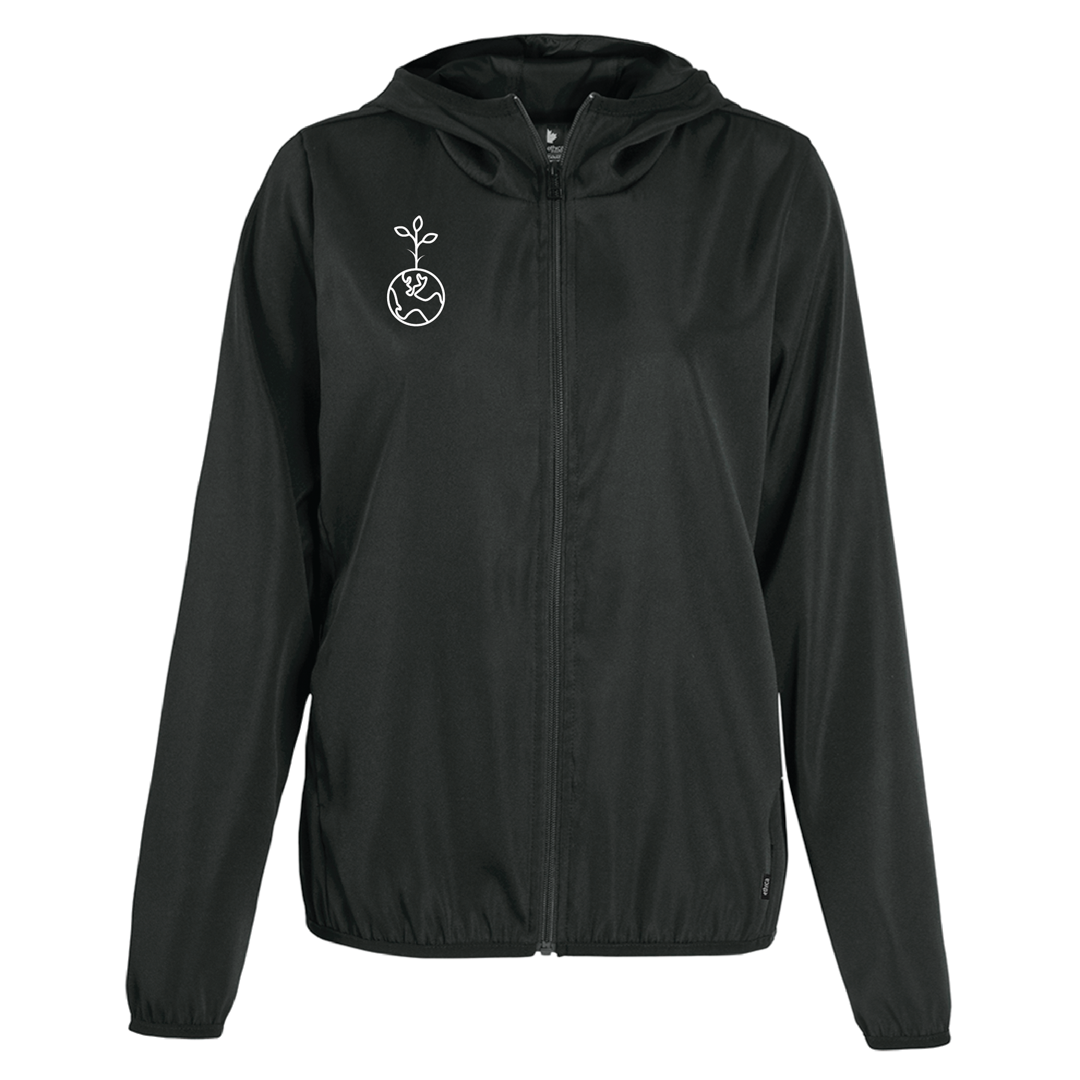 Customizable Hooded Windbreaker | Ethical Swag