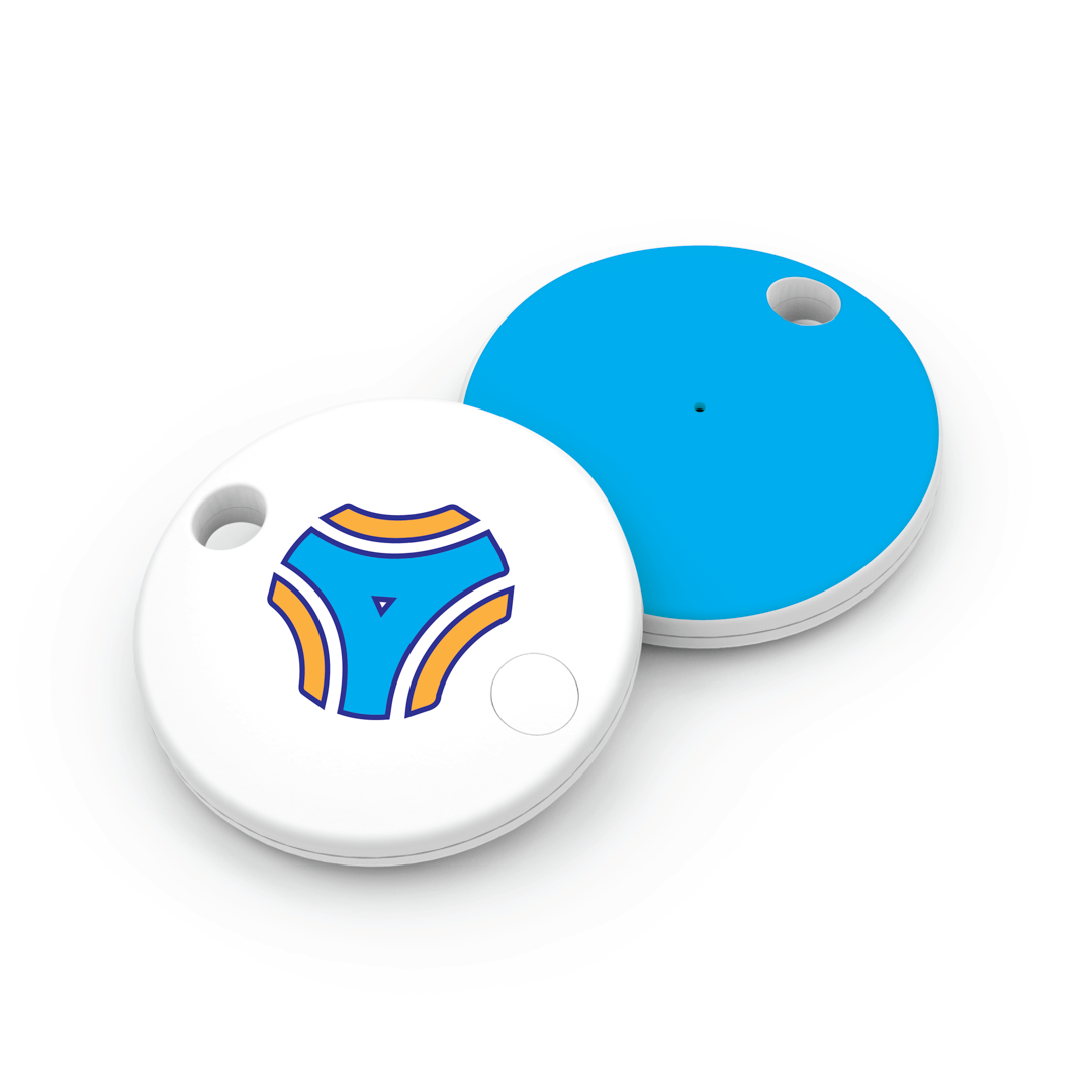 Customizable Bluetooth 2-Way Key Finder Round | Ethical Swag