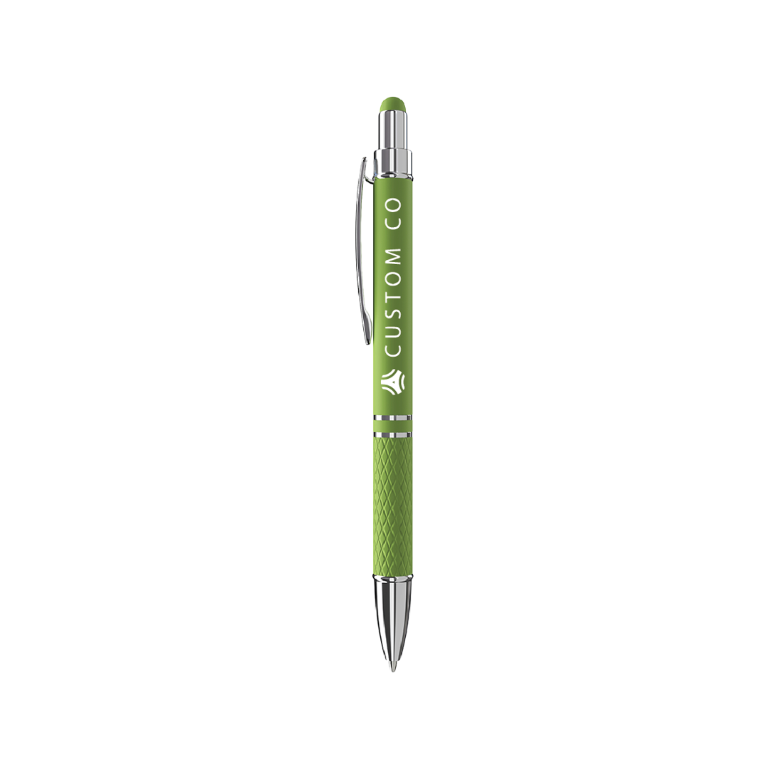 Customizable Eclipse Ballpoint Pen with Stylus | Ethical Swag