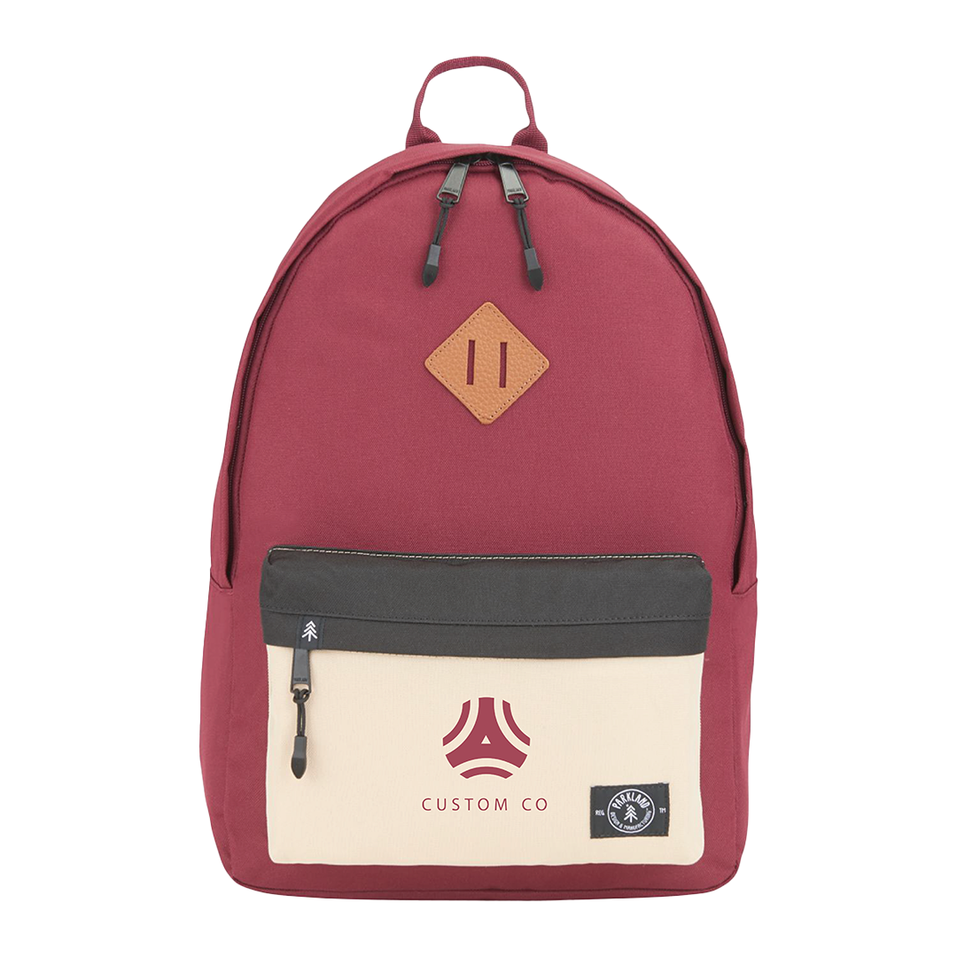 Customizable Hip 100% Recycled Computer Backpack | Ethical Swag