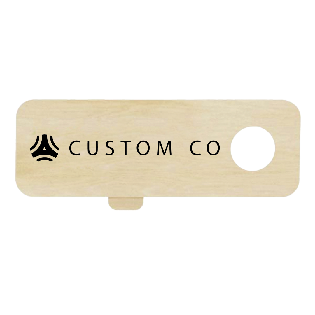 Customizable Maple Wood Webcam Cover | Ethical Swag