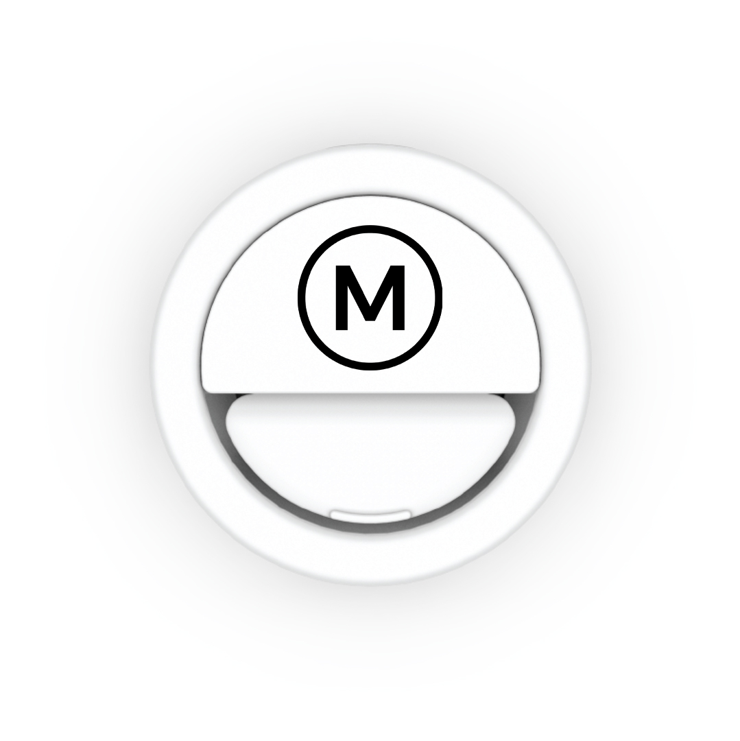 Customizable Zoomer Clip-on Ring Light & Camera Cover | Ethical Swag