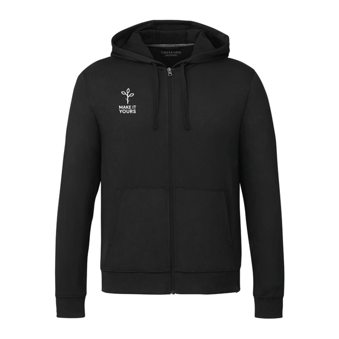 EcoKnit Lightweight Full-Zip Hoodie - Men | Ethical Swag