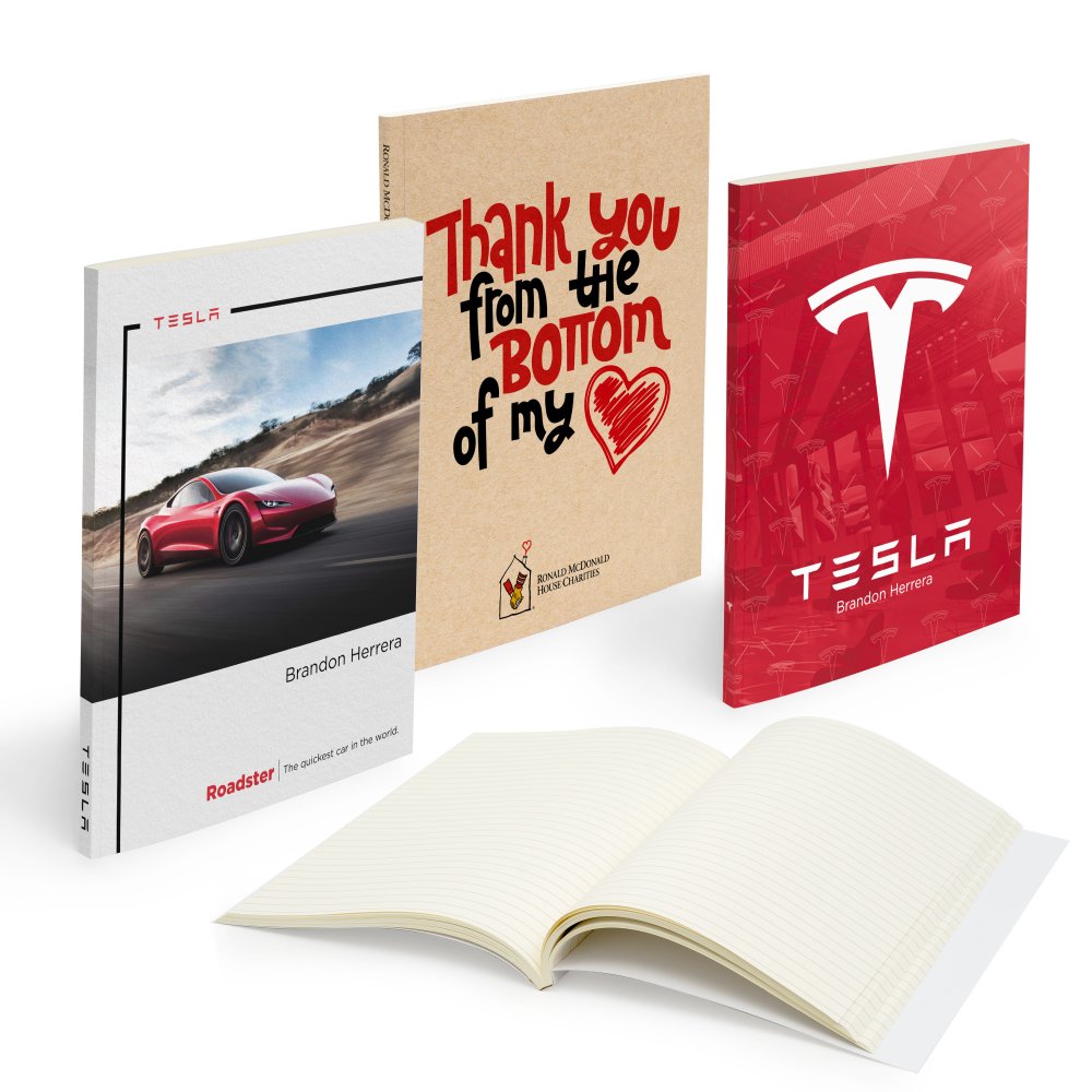 Customizable Stories L Fully Custom Notebook | Ethical Swag