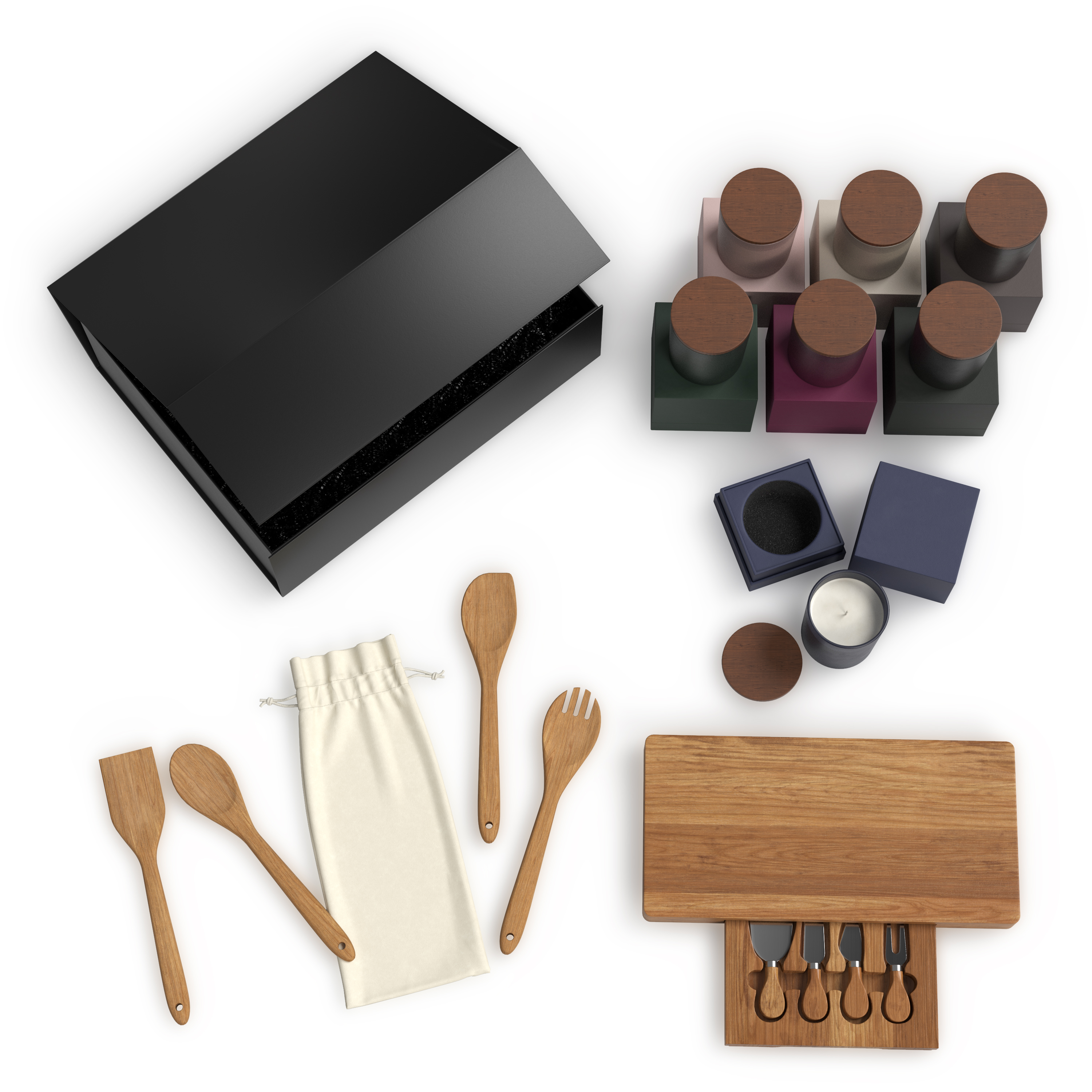 Customizable Flame & Fare Gift Set | Ethical Swag