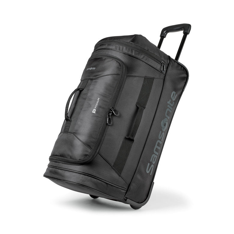 Samsonite Wheeled Duffel Black | Ethical Swag